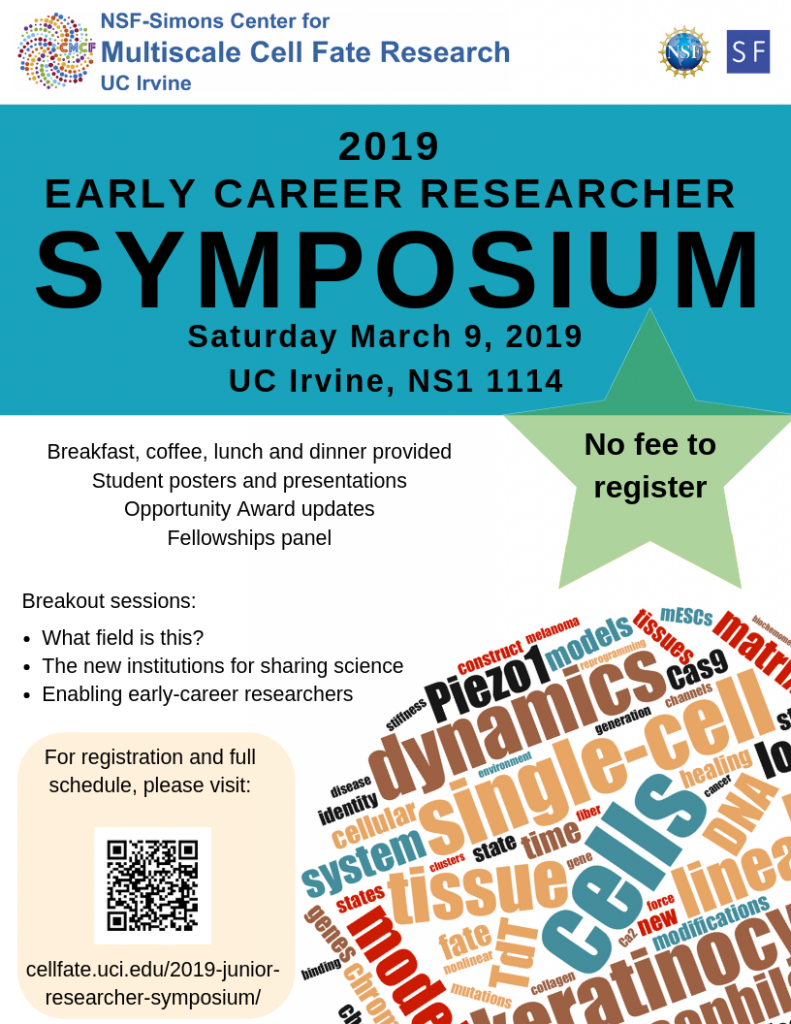 Early Career Researcher Symposium 2019 – CMCF
