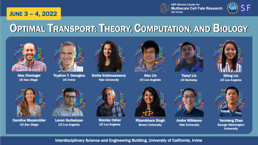Optimal Transport: Theory, Computation, and Biology – CMCF